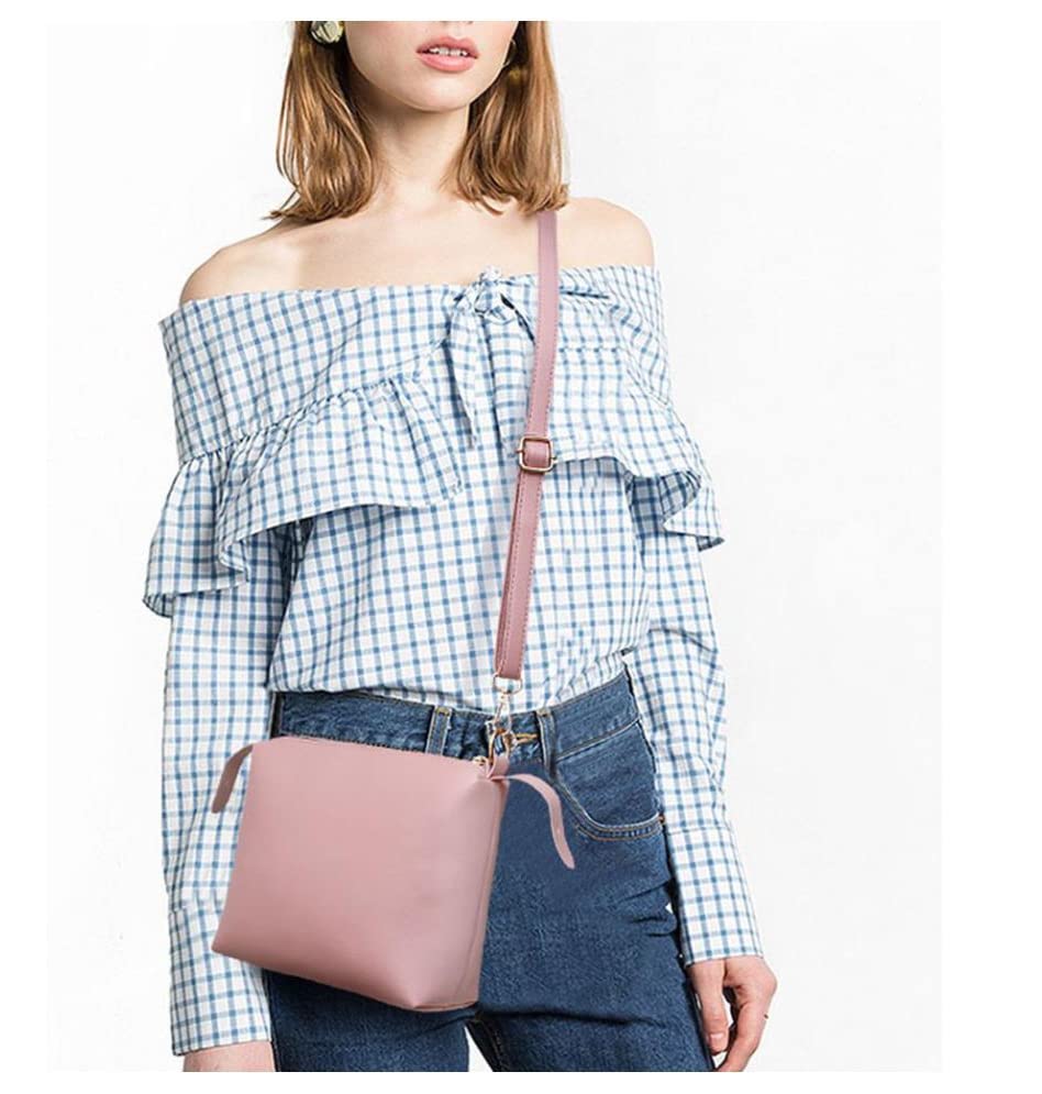 Buy Women's Handbags Faux Leather Combo ( Pink ) at Amazon.in