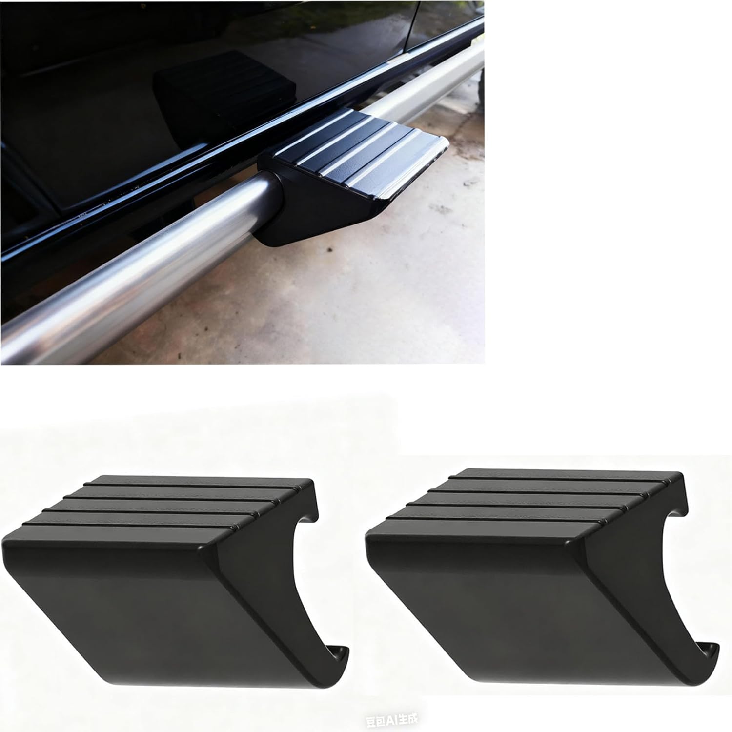 Amazon.com: Side Steps and High-Mounted Hoot Pedals Compatible with ZR2 ...