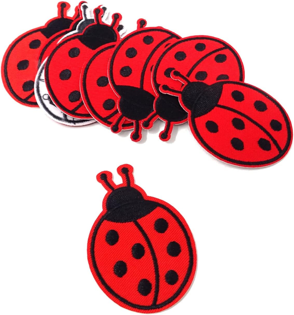 Amazon.com: PatchMommy Ladybug Patch, Iron On/Sew On - Appliques for ...