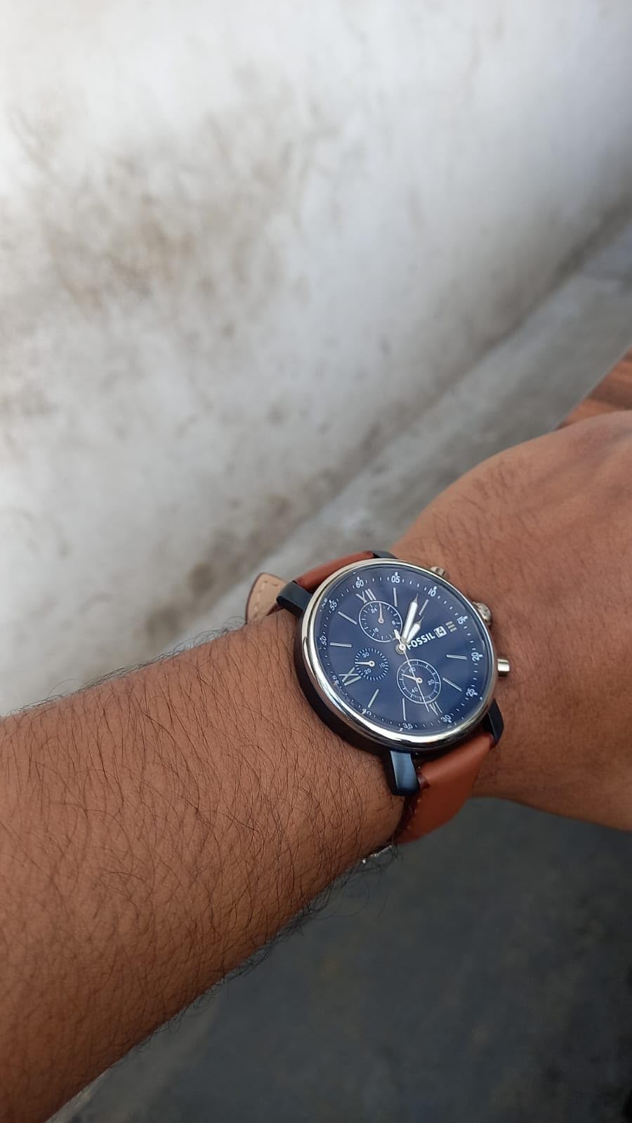 Fossil Rhett Analog Blue Dial Men's Watch-BQ2163 : Amazon.in: Fashion