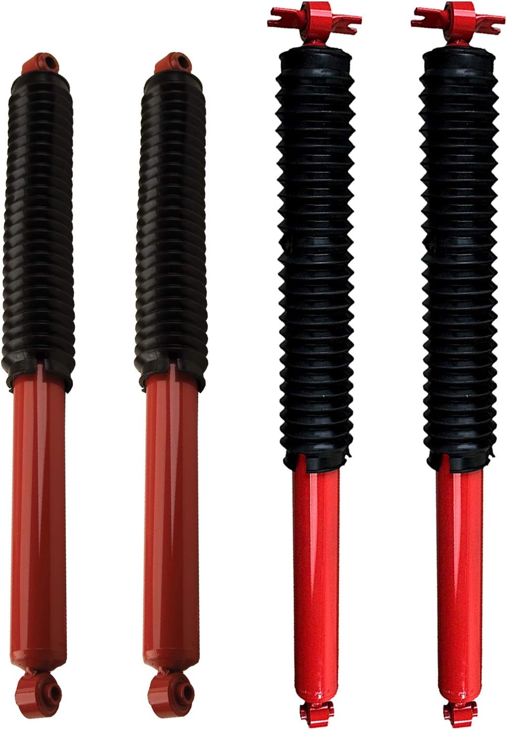 Amazon.com: Front & Rear Shock Absorbers Kit for Ford Excursion 4WD ...