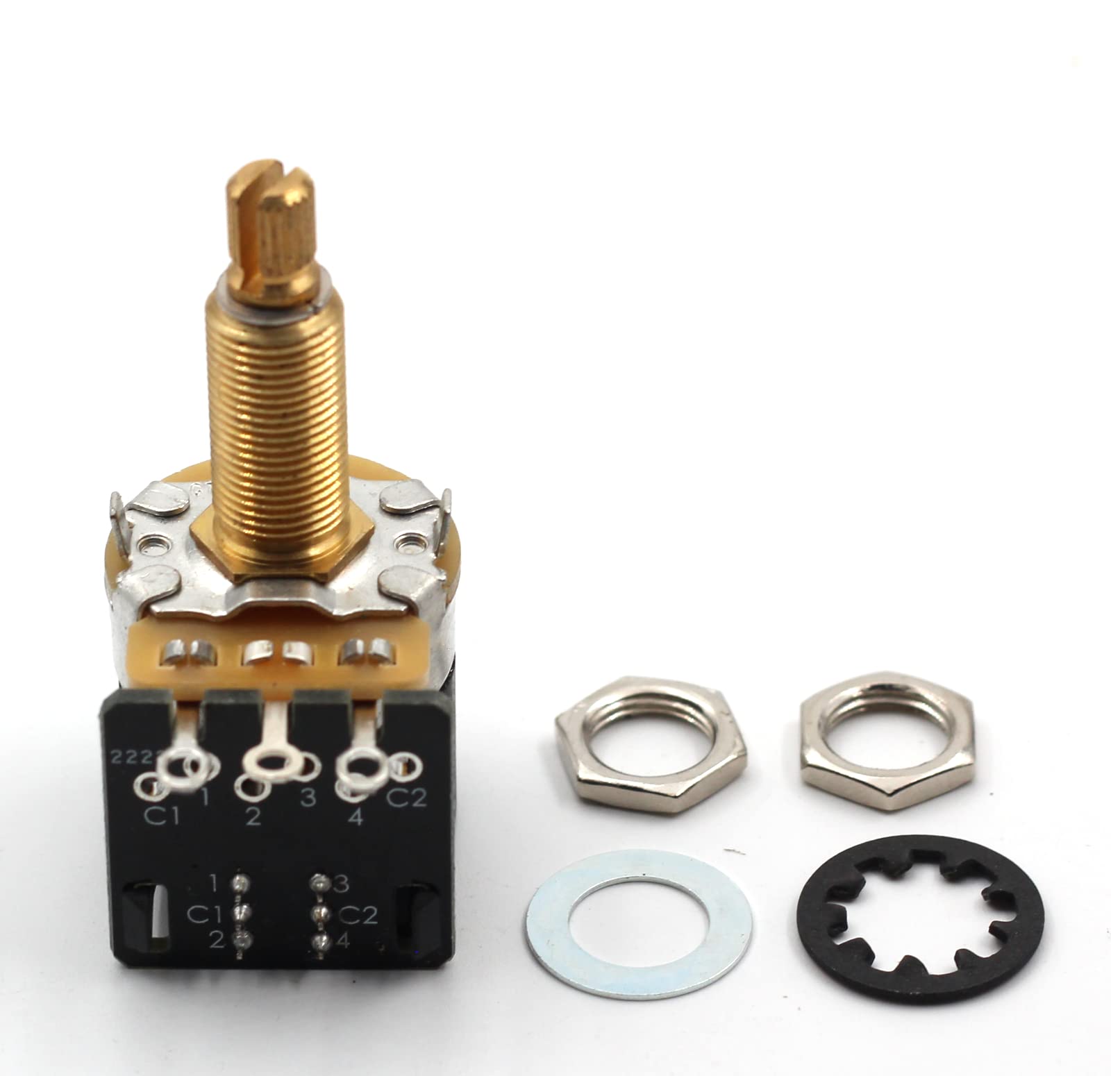 Snapklik.com : Tirrito CTS 500K Push Pull Long Shaft Audio Taper ...