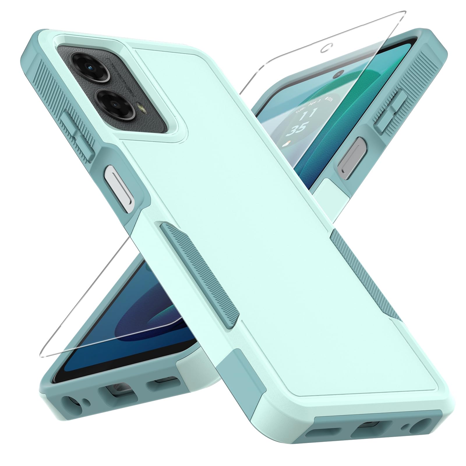 Amazon.com: for Moto G 5G 2024 Case, [Military Grade Drop Tested] with ...