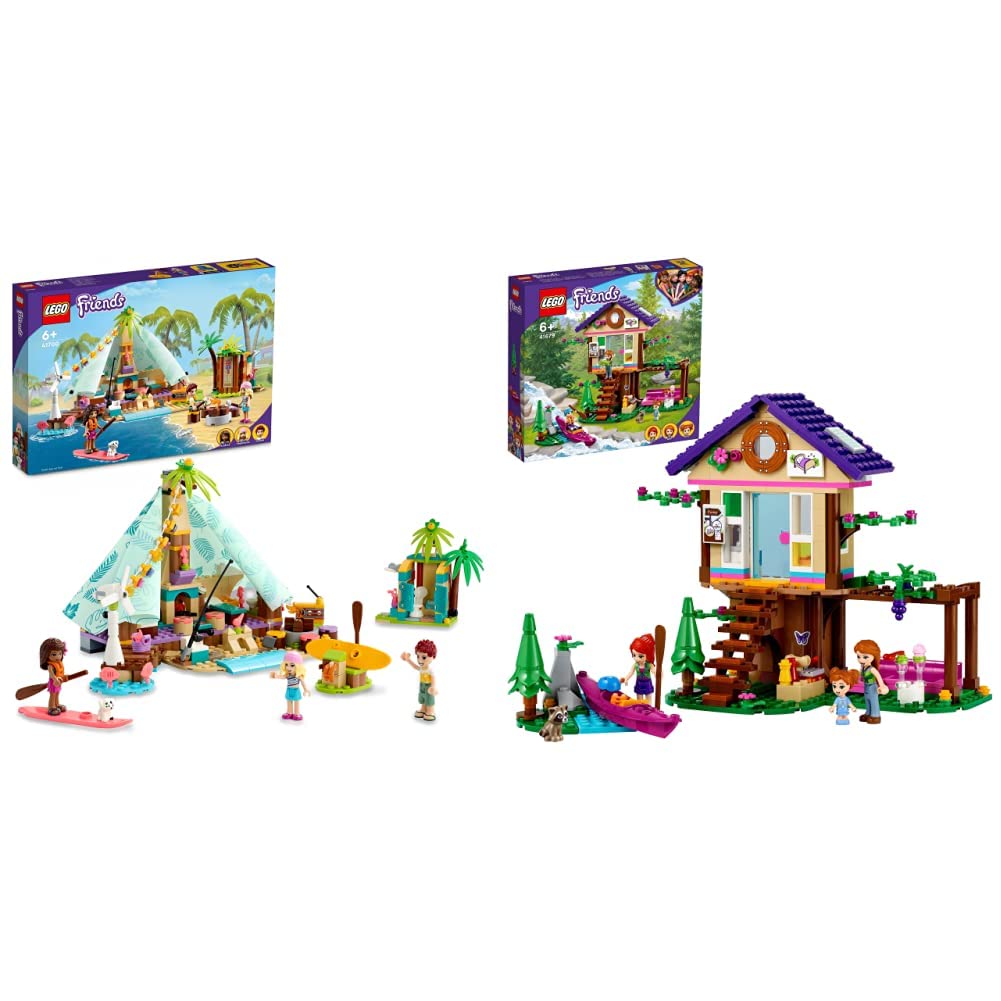 Buy LEGO 41700 Friends Beach Glamping Camping Nature Set, 2022 Summer ...