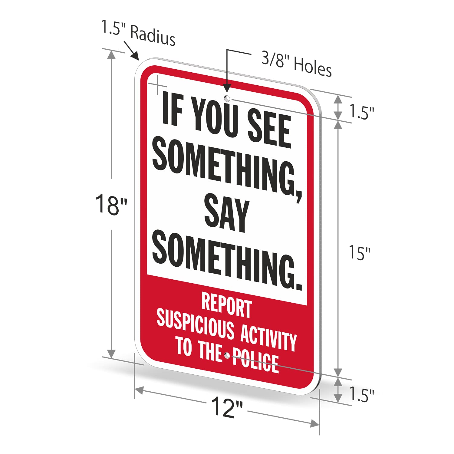 See Something Say Copyright Classic Framed Plus If You See Something