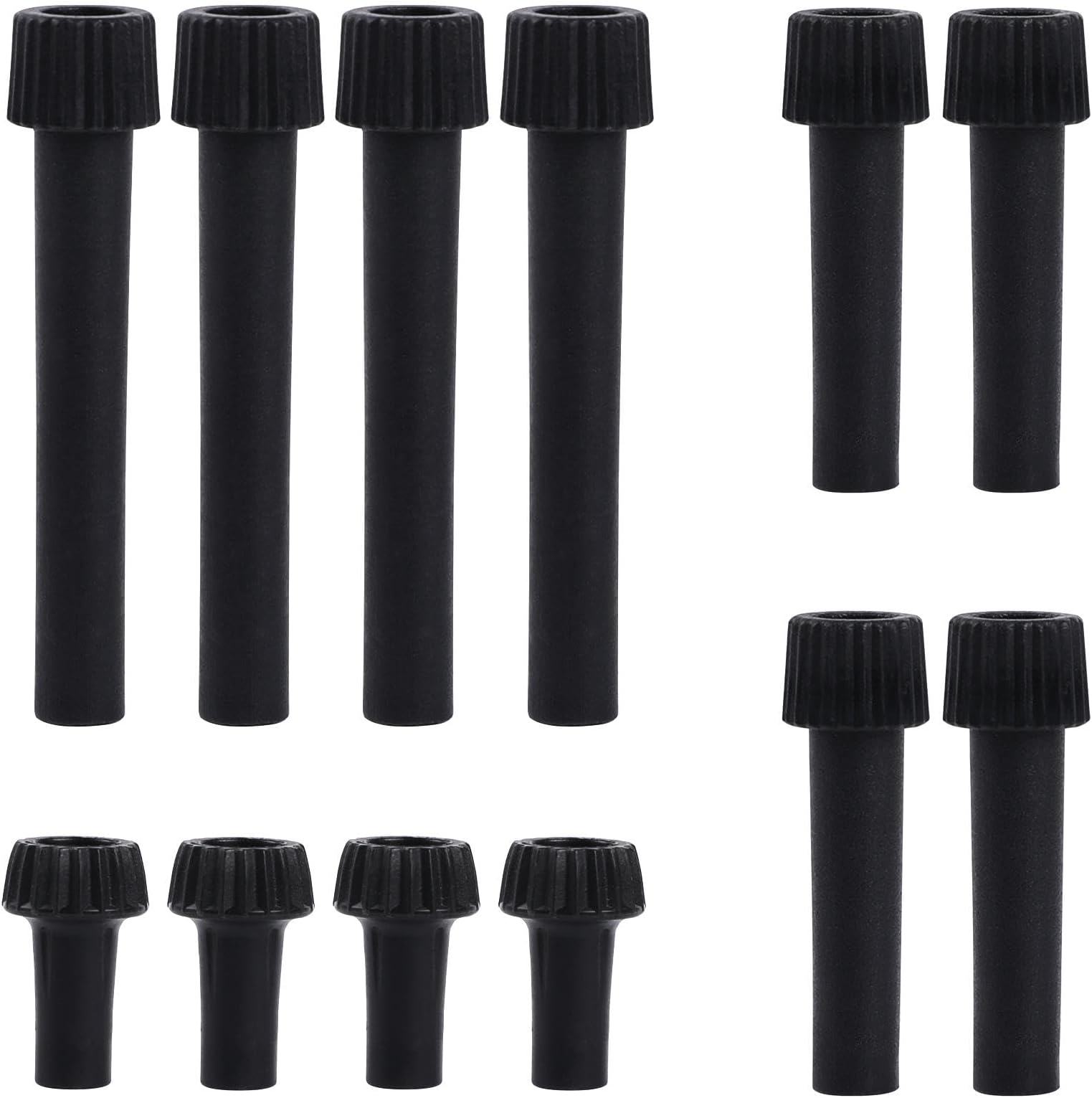 Sliverdew 12 Pack Lamp Switch Knob Turn On/Off Switch Knob Replacement ...