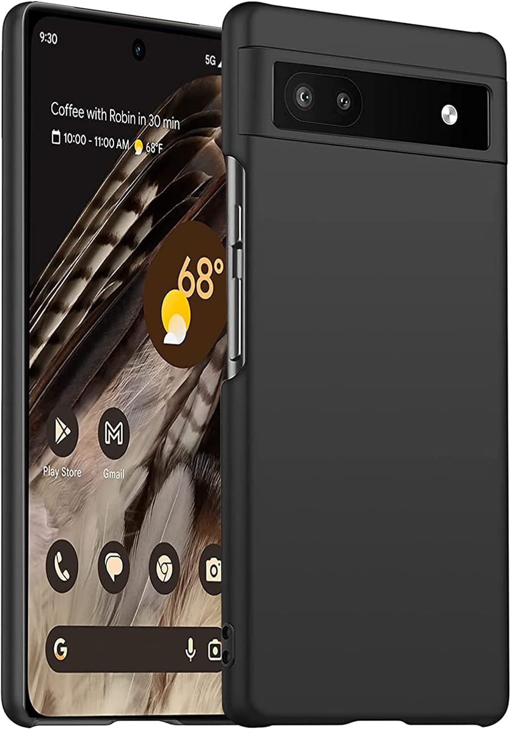 Miimall Funda compatible con Google Pixel 7A, cubierta trasera de ...