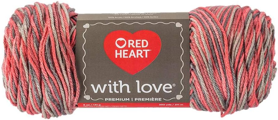 Amazon.com: Red Heart With Love Yarn, Each, Print-Delightful