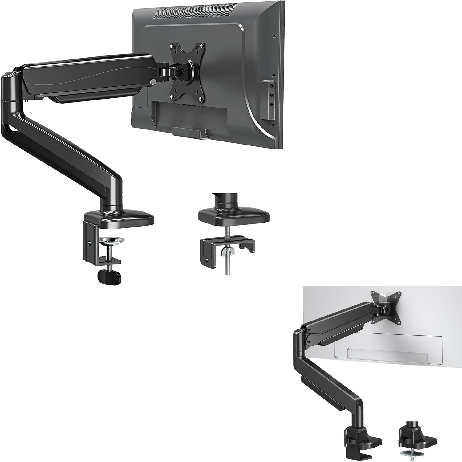 Amazon.com: MOUNTUP Single Monitor Mount fits 17''-49'' Ultrawide ...