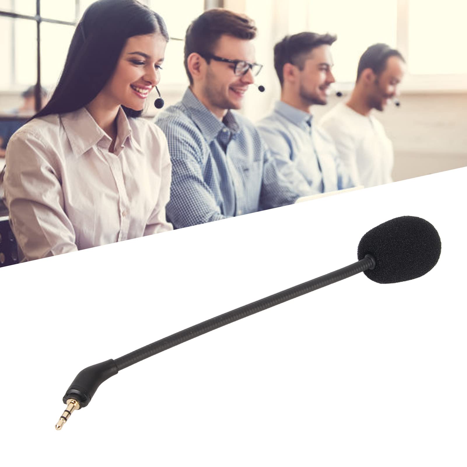 Snapklik.com : Mic Replacement For A30, 2.5mm Detachable Boom ...