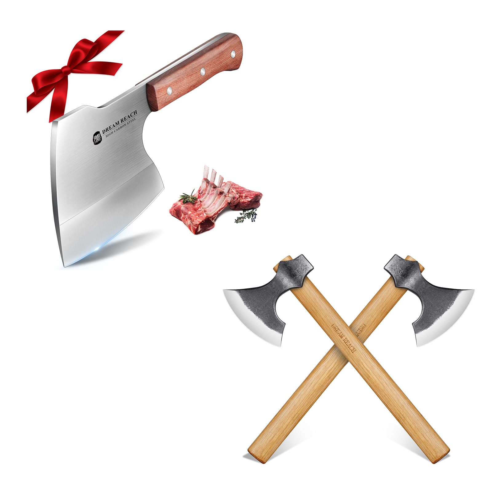 Amazon.com : Dream Reach 16" Throwing Hatchets 2 Pack, Professional ...