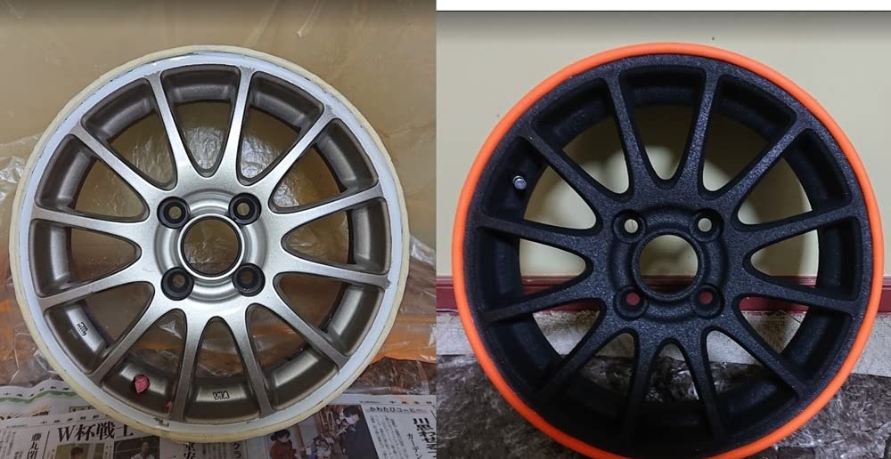 Amazon.co.jp: Kabis Wheel protector - Orange/Rimblades/Rim Guard チューニング ...