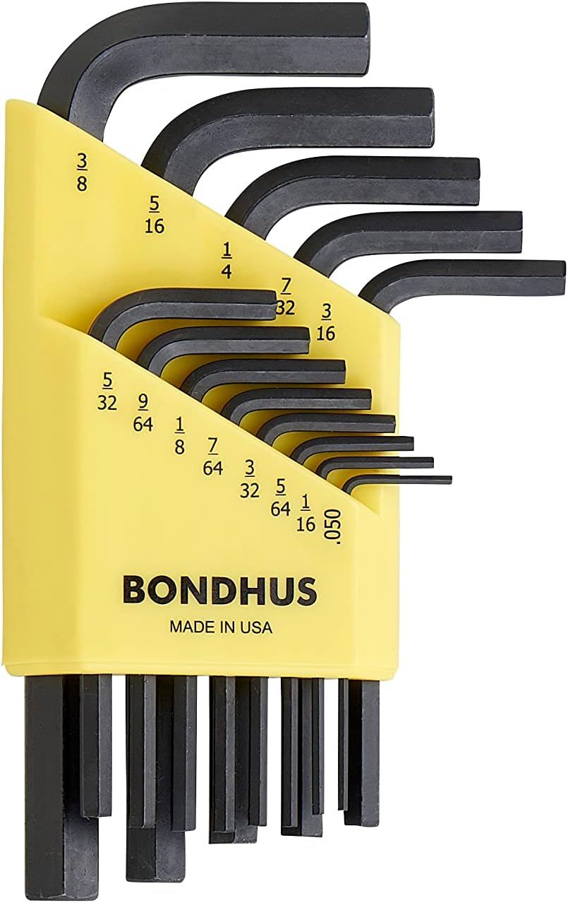 Amazon | 【国内正規品】BONDHUS(ボンダス) 六角レンチセット マルチパック 黒染め加工 22本組 (BLX9M:1.5、2、2 ...