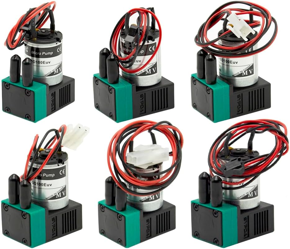 Amazon.com: 24V DC 3W SYPDA UV Small Ink Pump Diaphragm Pump for Allwin ...