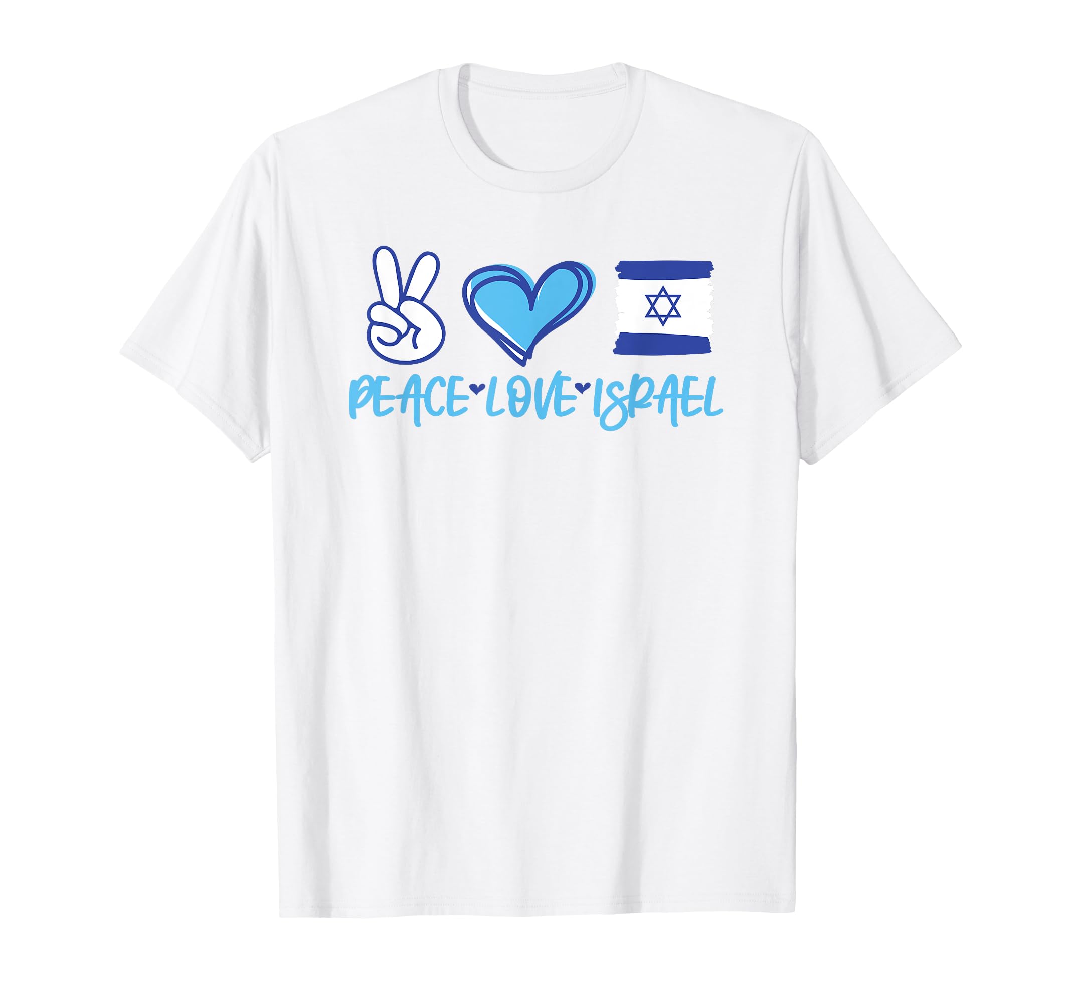 Amazon.com: Support Israel Peace Love Israel I Stand With Israel ...