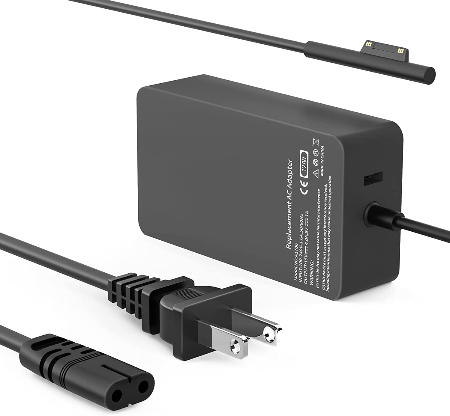 Amazon.com: 127W Surface Book 3 Charger fit for Microsoft Surface Power ...