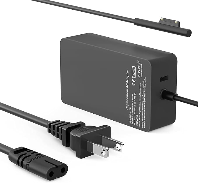 Amazon.com: 127W Surface Book 3 Charger fit for Microsoft Surface Power ...