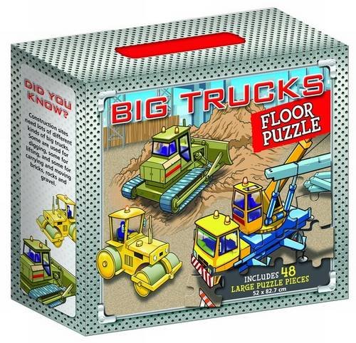 Amazon.com: Big Trucks Floor Puzzle: 9781743009659: NOT A BOOK: Books