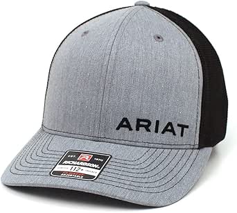 ARIAT Men's Grey Snapback Flexfit Off Set Logo Cap at Amazon Men’s ...