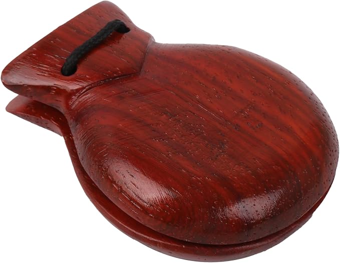Amazon.com: 2 PCS Rosewood Castanets Professional Portable Castanet ...