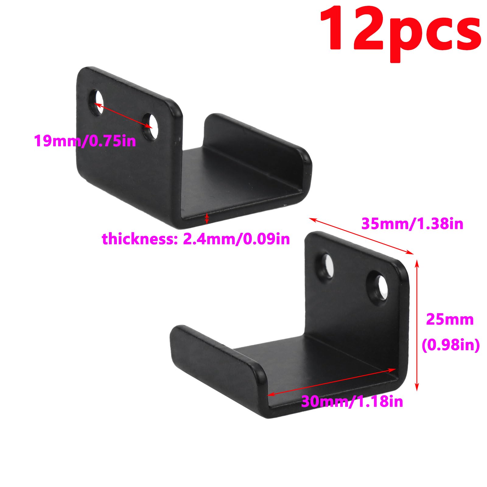 Snapklik.com : Tile Hanger - 12pcs Stainless Steel Wall Mounted U ...