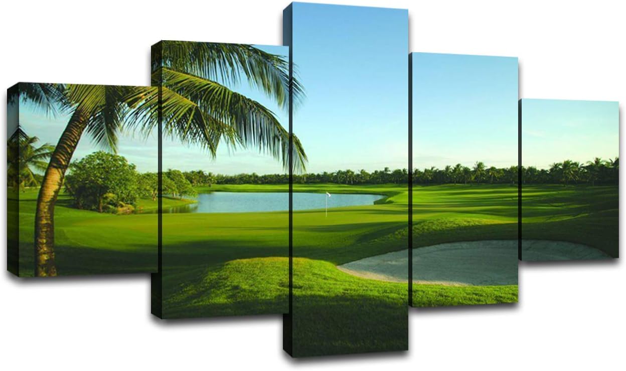 Amazon.com: TPC Sawgrass Wall Art Florida Golf Course Wall Decor Sports ...