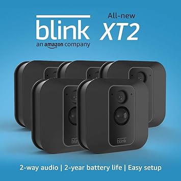 Amazon.com: Blink XT2 Outdoor/Indoor Smart Security Camera with cloud ...