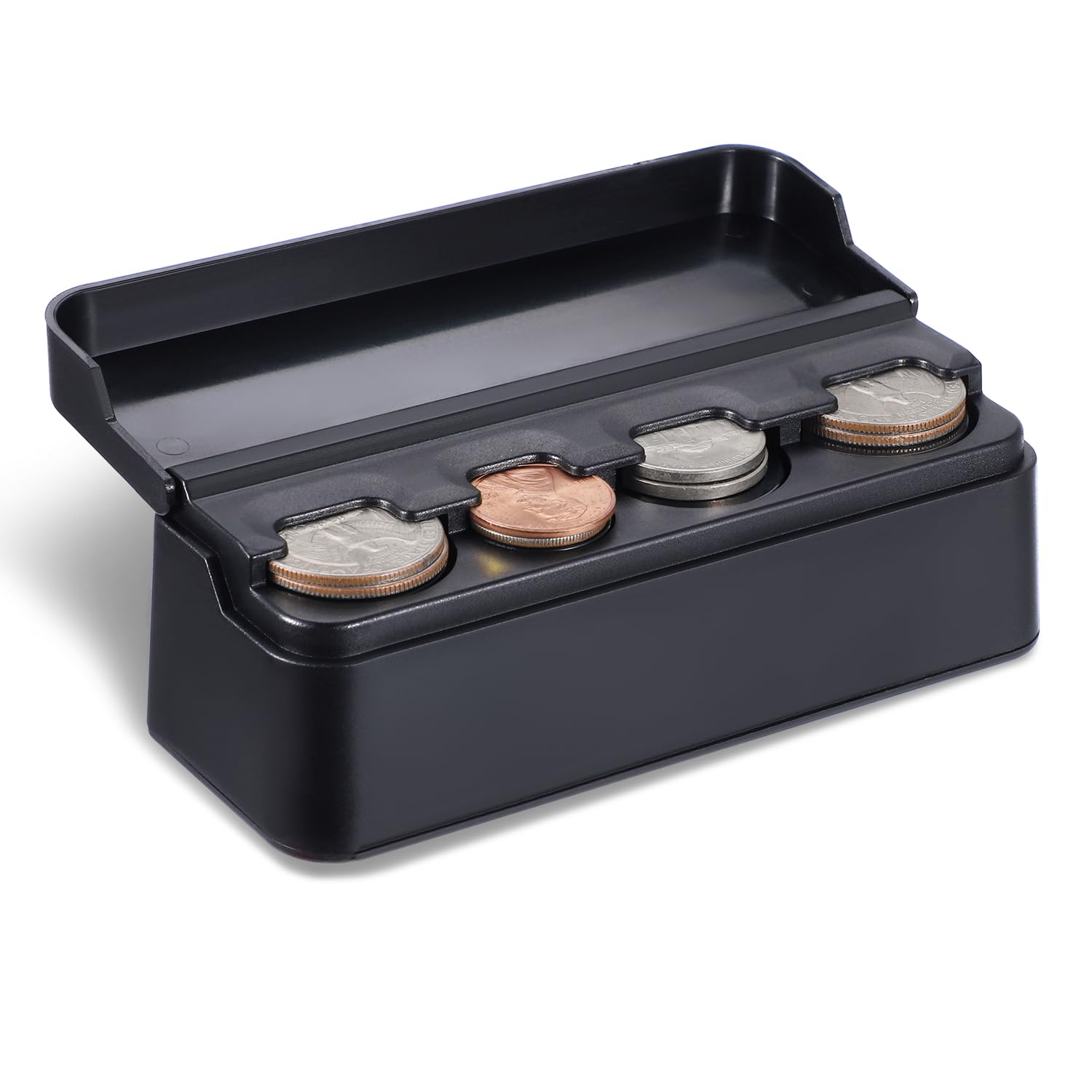 Amazon.com: SINGARO Coin Holder for Car, Coin Change Organizer ...