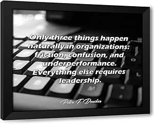 Amazon.com: ArtDirect ArtsyQuotes Art Print with Customization Framed ...