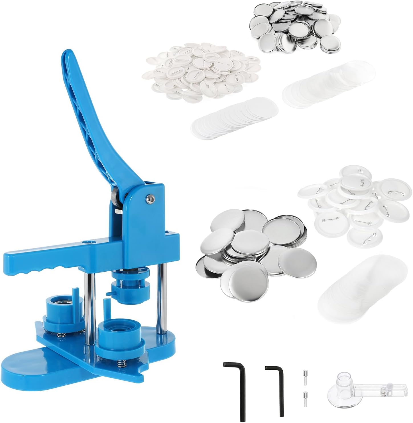 Amazon.com: BEAMNOVA Máquina para hacer botones de 1.260 in + 400 ...