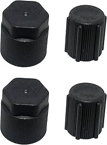 Amazon.com: 2Sets 54374 Automotive Air Conditioning Service Port Caps ...