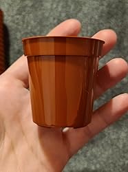Amazon.com: KINGLAKE GARDEN Small Terracotta Plastic Pots,50 Packs 2 ...