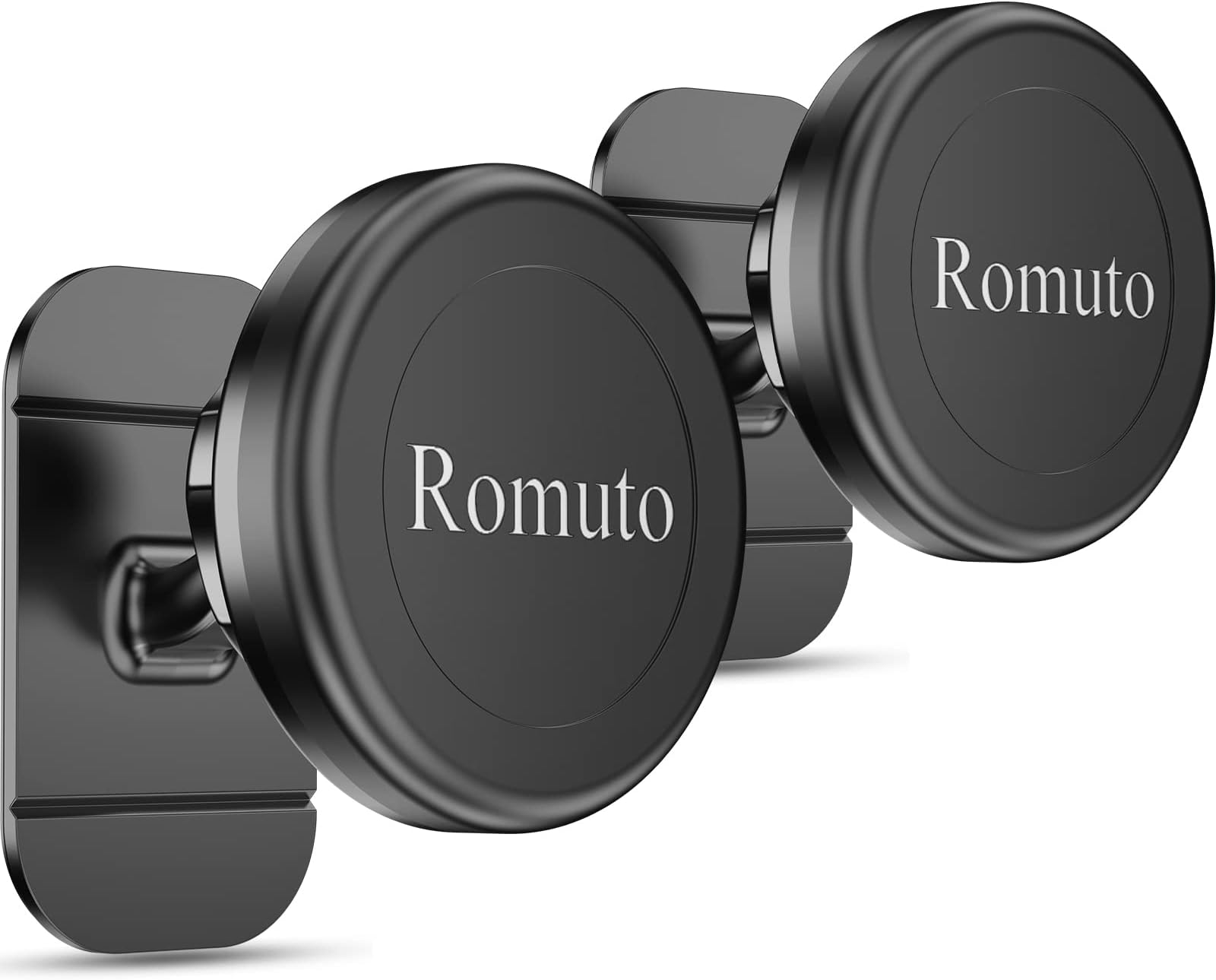 Amazon.com: 2 Pack Alloy Folding Magnetic Car Phone Holder,360 ...