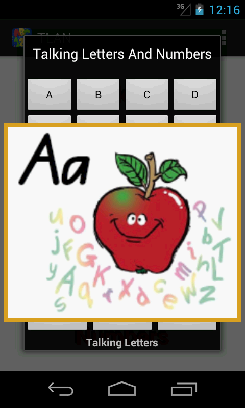 Talking Letters and Numbers:Amazon.co.uk:Appstore for Android