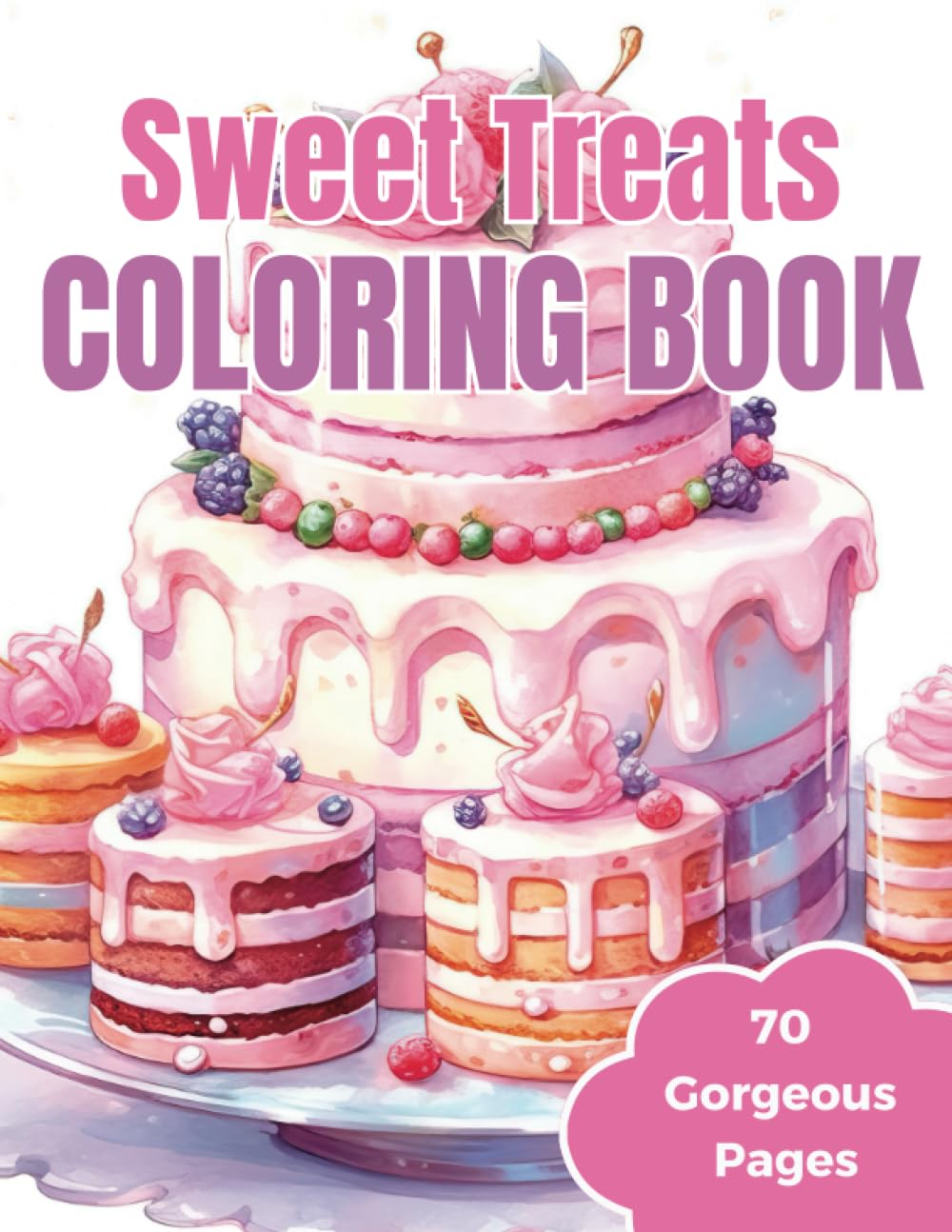 Amazon.com: Sweet Treats Coloring Book: A Mindful Journey through ...
