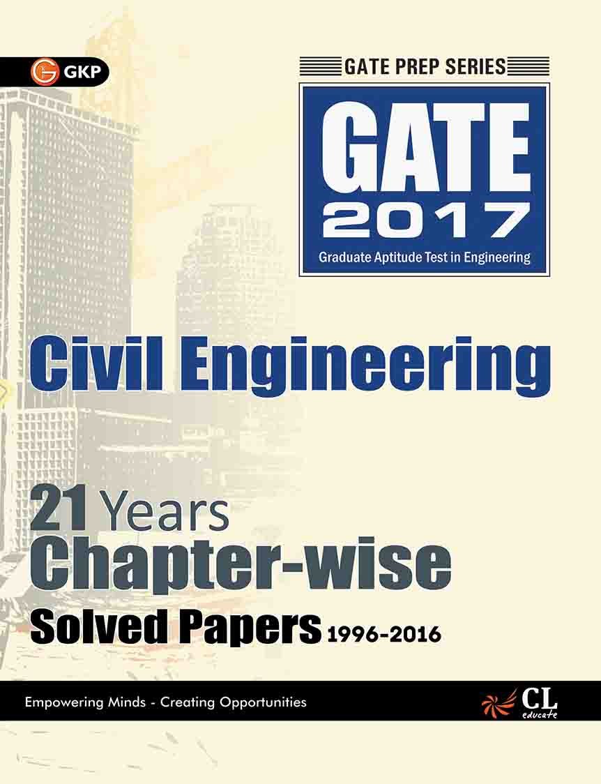 Buy GATE Papers Civil Engg. 2017 Solved Papers 21 Years (Chapterwise ...