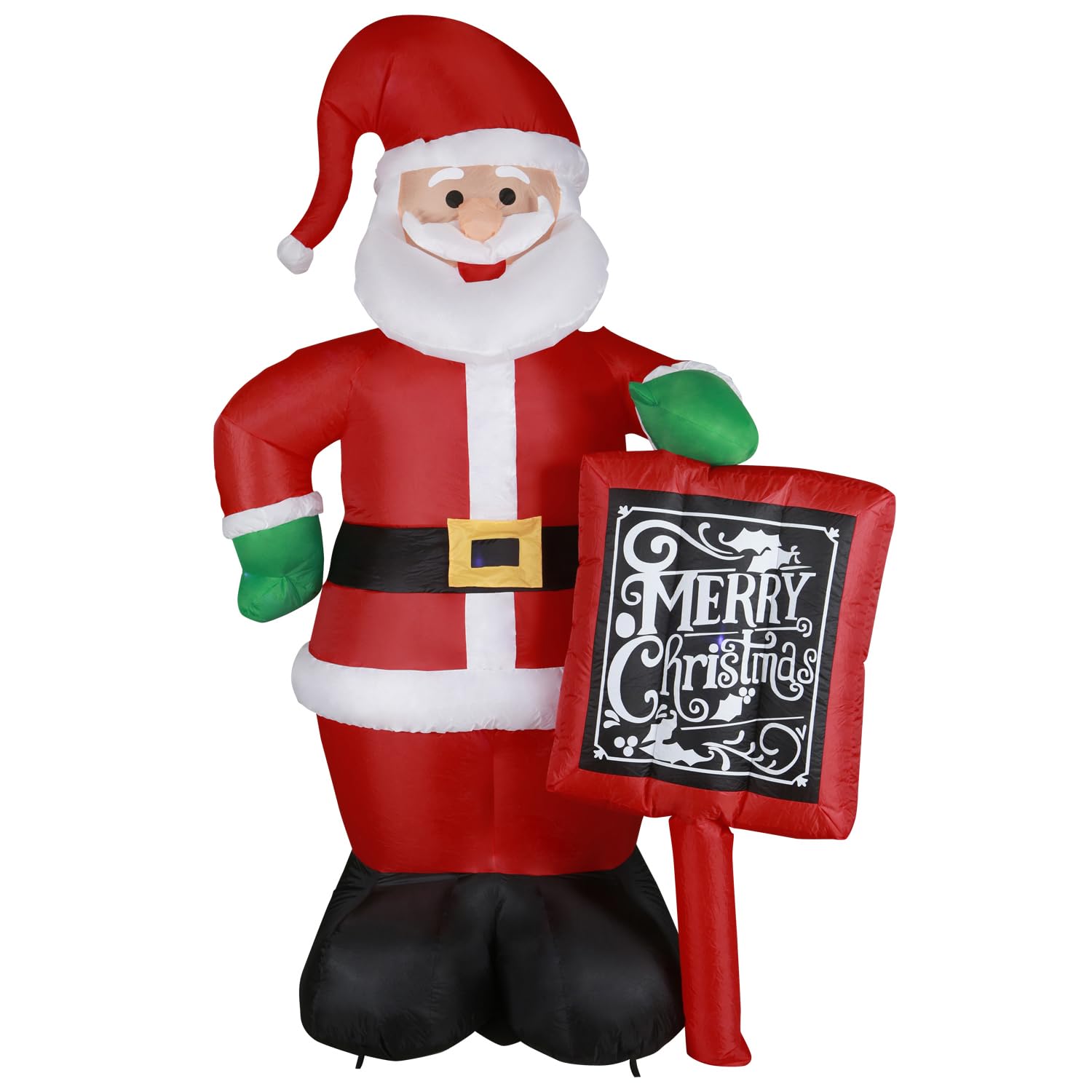 Holidayana Giant Santa Christmas Inflatable 10 Ft Tall Santa Clause ...