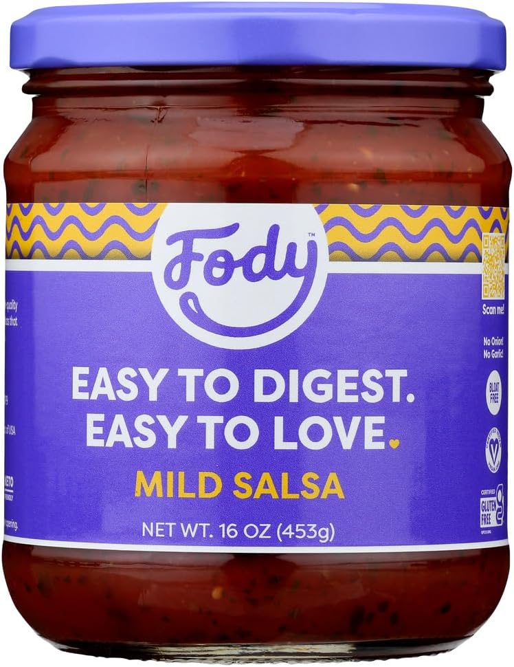 Amazon.com: FODY - Low FODMAP Mild Salsa 453g (16oz) (Pack of 6)