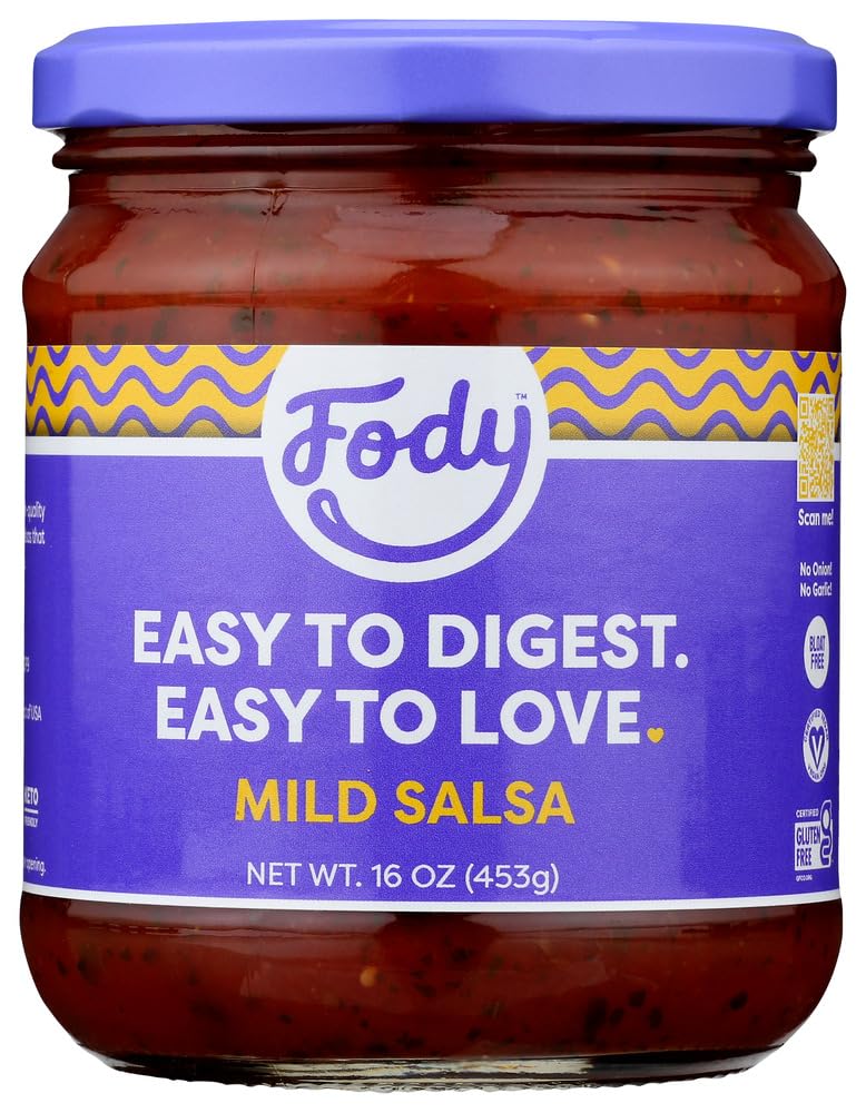 Amazon.com: FODY - Low FODMAP Mild Salsa 453g (16oz) (Pack of 6)