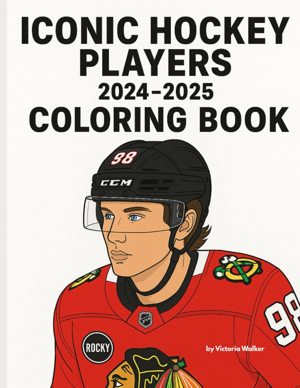 Amazon.com: Iconic Hockey Players 2024-2025: Coloring Book ...
