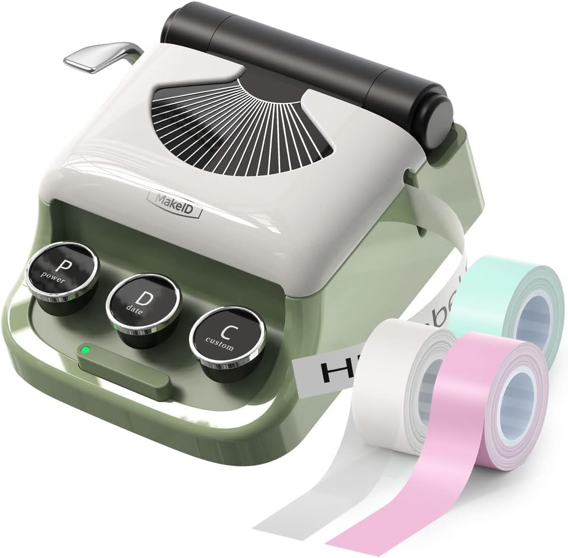 Amazon.com : Makeid Q1 Label Maker with 3 Continuous Tapes - Wireless ...