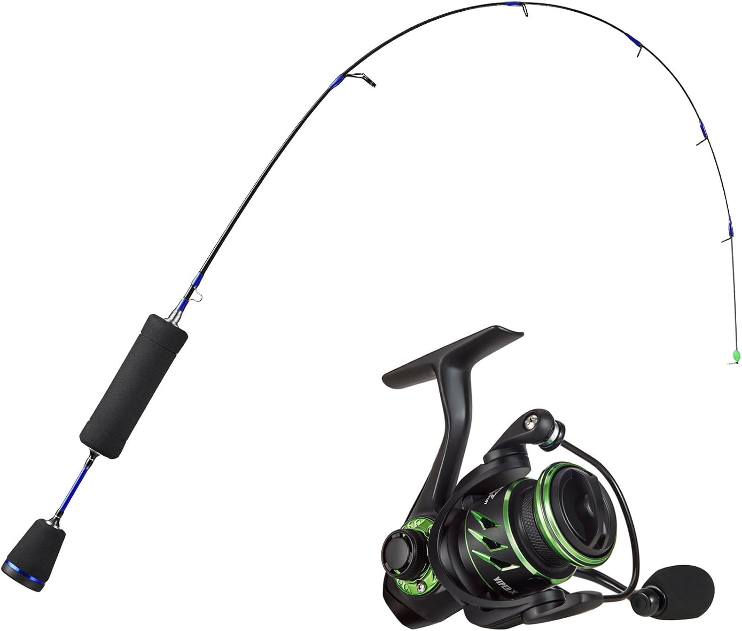 Amazon.com : Piscifun ICE Spinning Reel and Fishing Rod Combo, Size 500 ...