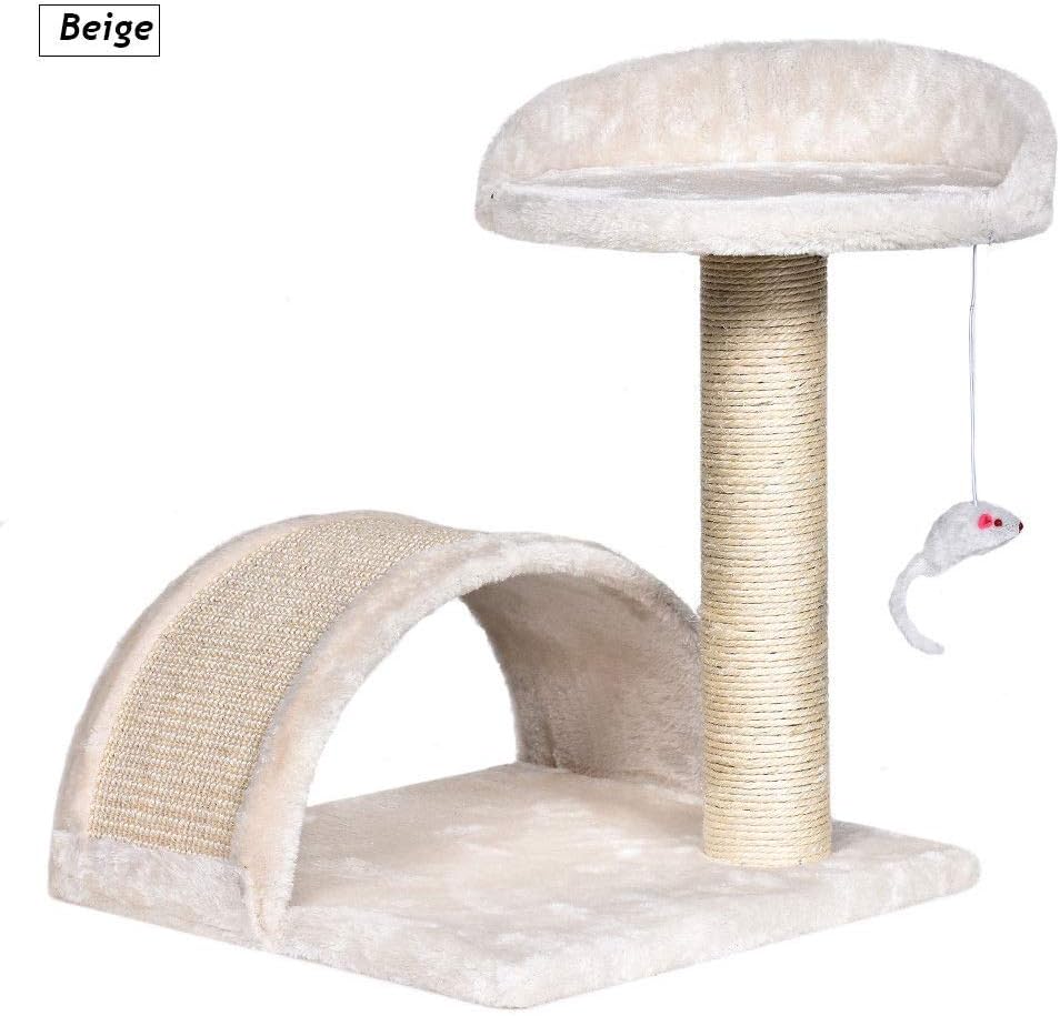 Amazon.com : ESU Pets Cat Tree 17" Activity Tower Scratching Post Model ...