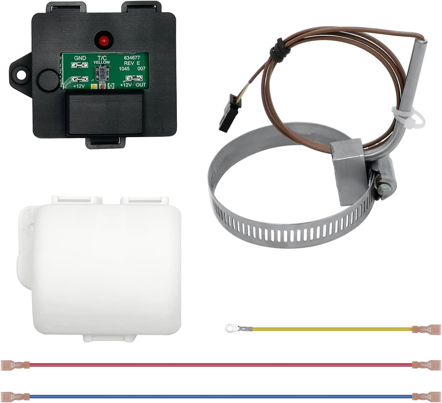 Amazon.com: Tesmirror 637360 Temp Monitor Control for Norcold RV ...