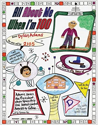 Amazon.com: Really Good Stuff Ready-To-Decorate All About Me When I'm ...