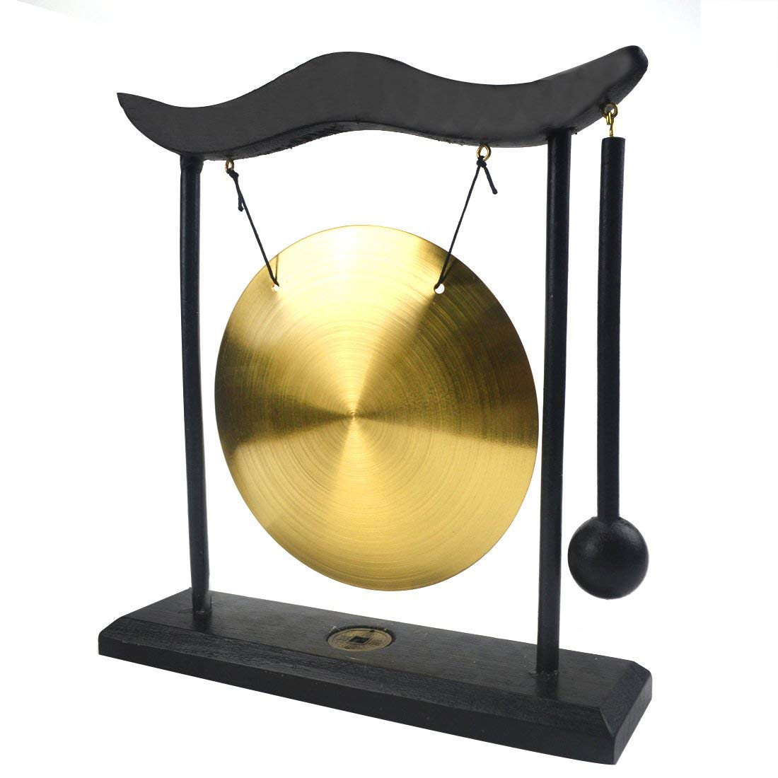 Snapklik.com : Feng Shui Brass Gong Desktop Zen Art For Fortune + Free ...