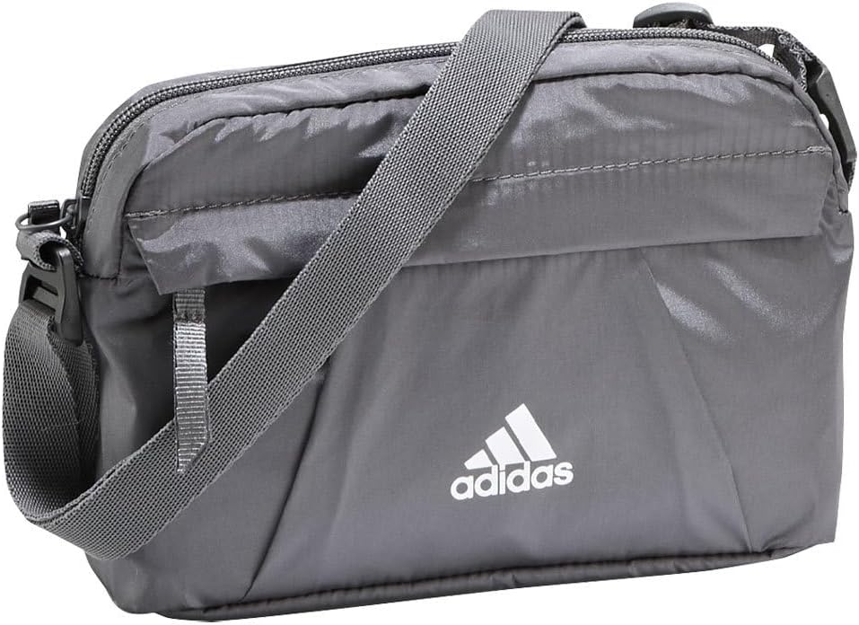 Amazon | [アディダス] ポーチ グローポーチ EYY36 グレーファイブ/ホワイト/グレーファイブ (IM4236) | ポーチ