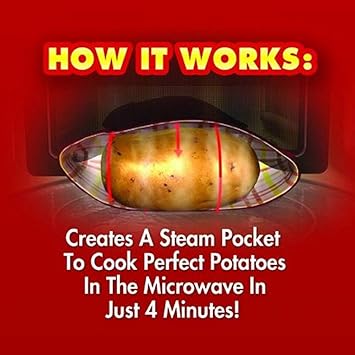 Amazon.com: Potato Express Microwave Potato Cooker (1): Home & Kitchen