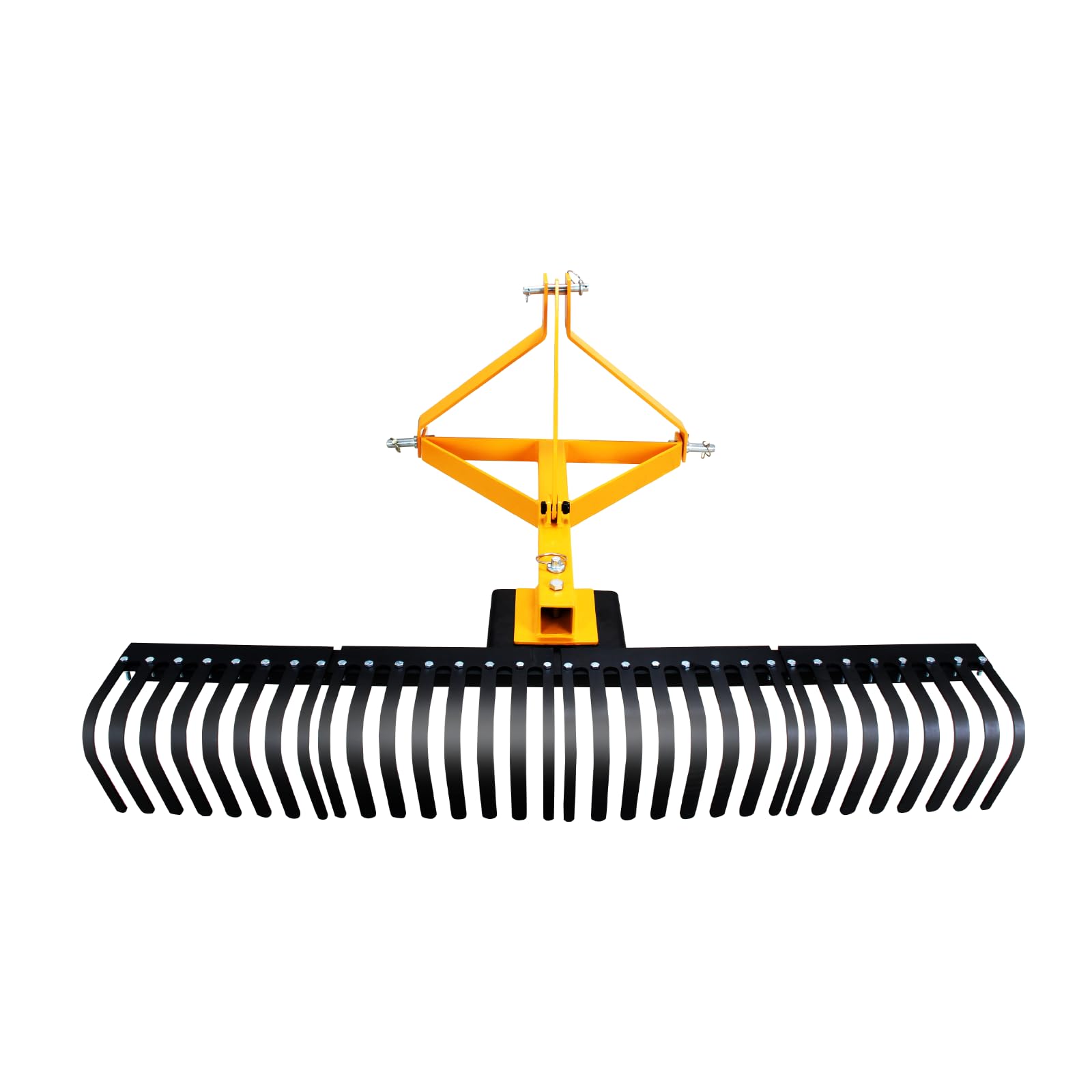 Buy OUKIDR 3 Point 5 FT Landscape Rake with Heavy Duty Tines and Pin ...