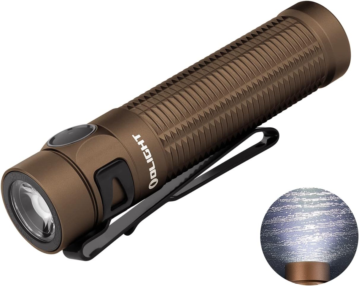 OLIGHT Baton3 Pro 1500 Lumens EDC Rechargeable Flashlights with MCC3 ...
